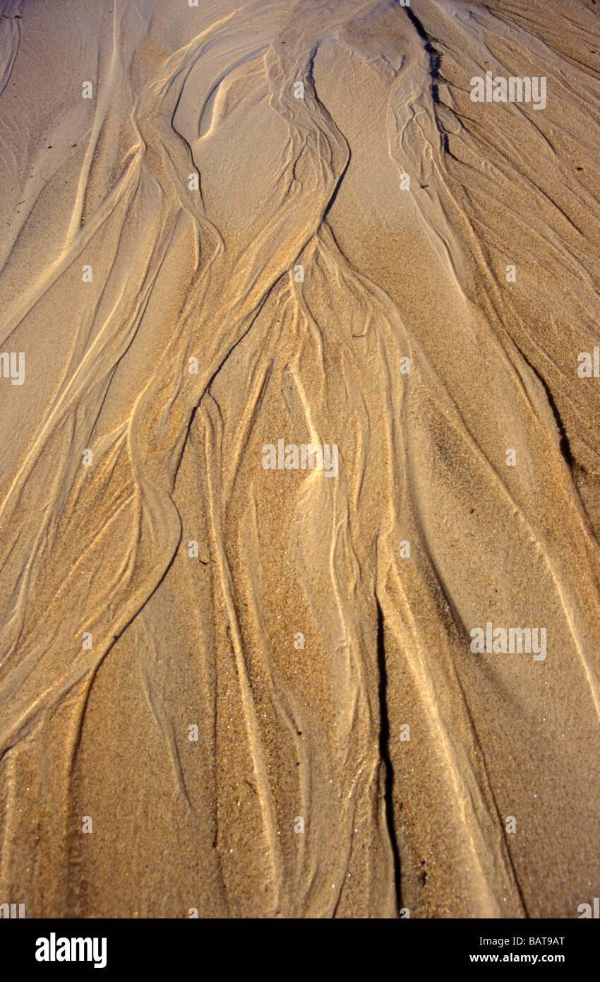 geomorphology sand patterns drainage shoreline micro scale natural ...