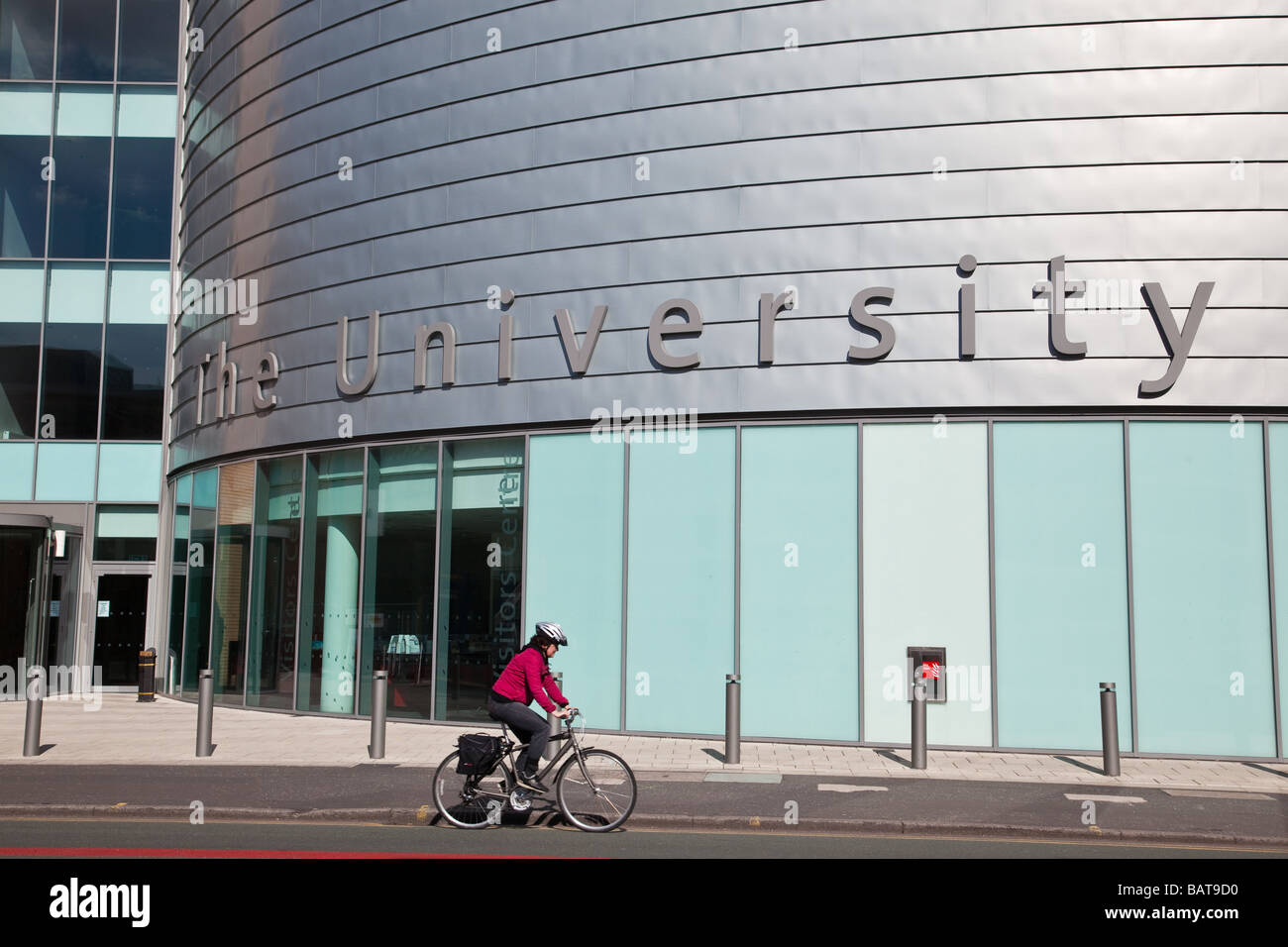 University Place, Oxford Road, The University of Manchester, UK Stock ...