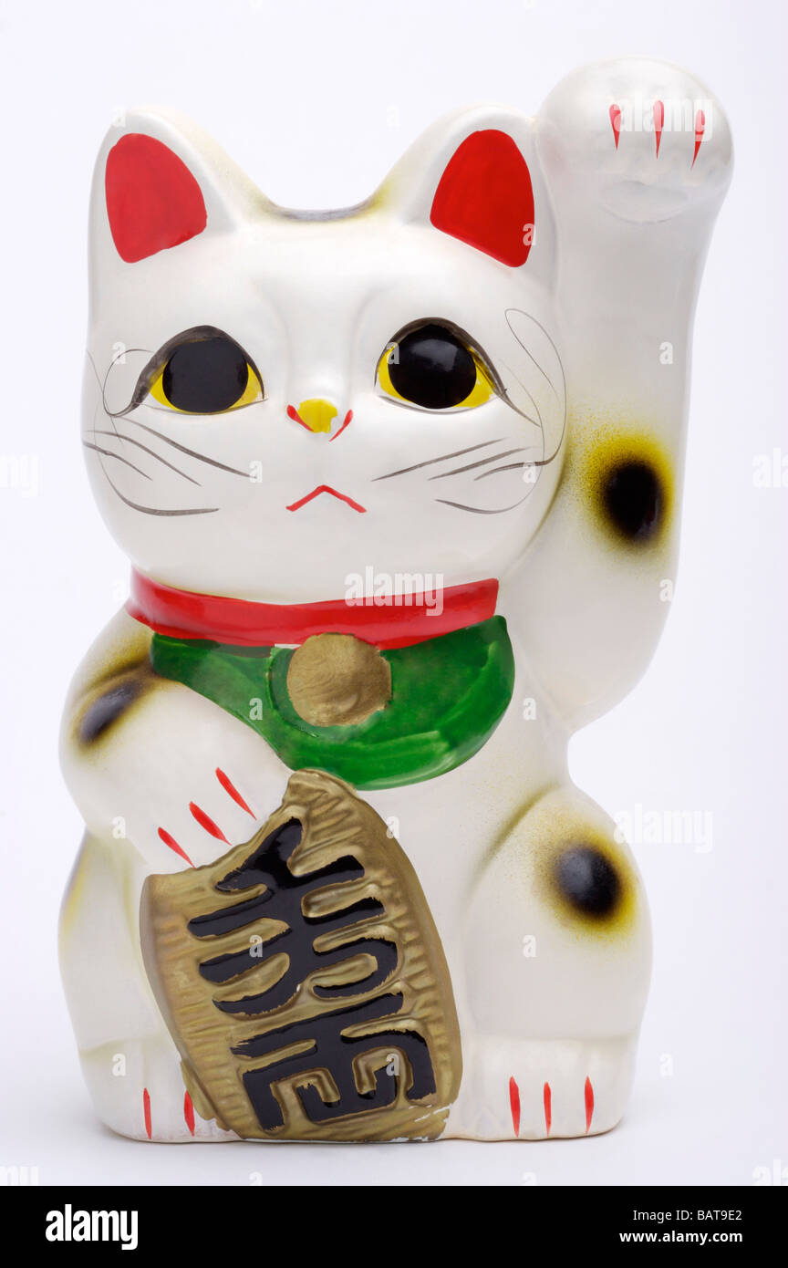Maneki Neko Figure Stock Photo - Alamy