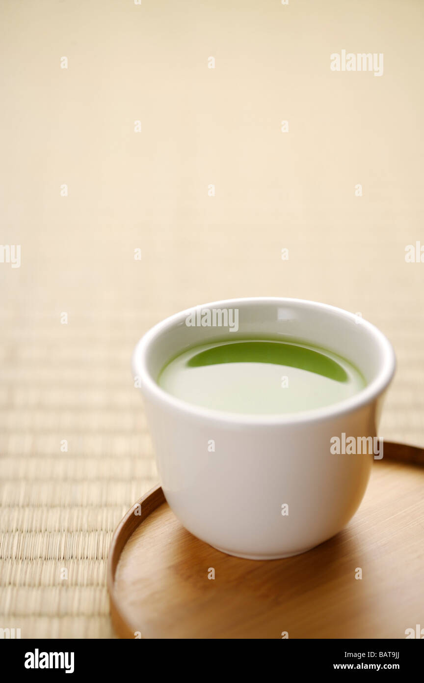 Japanese green tea macha Stock Photo - Alamy