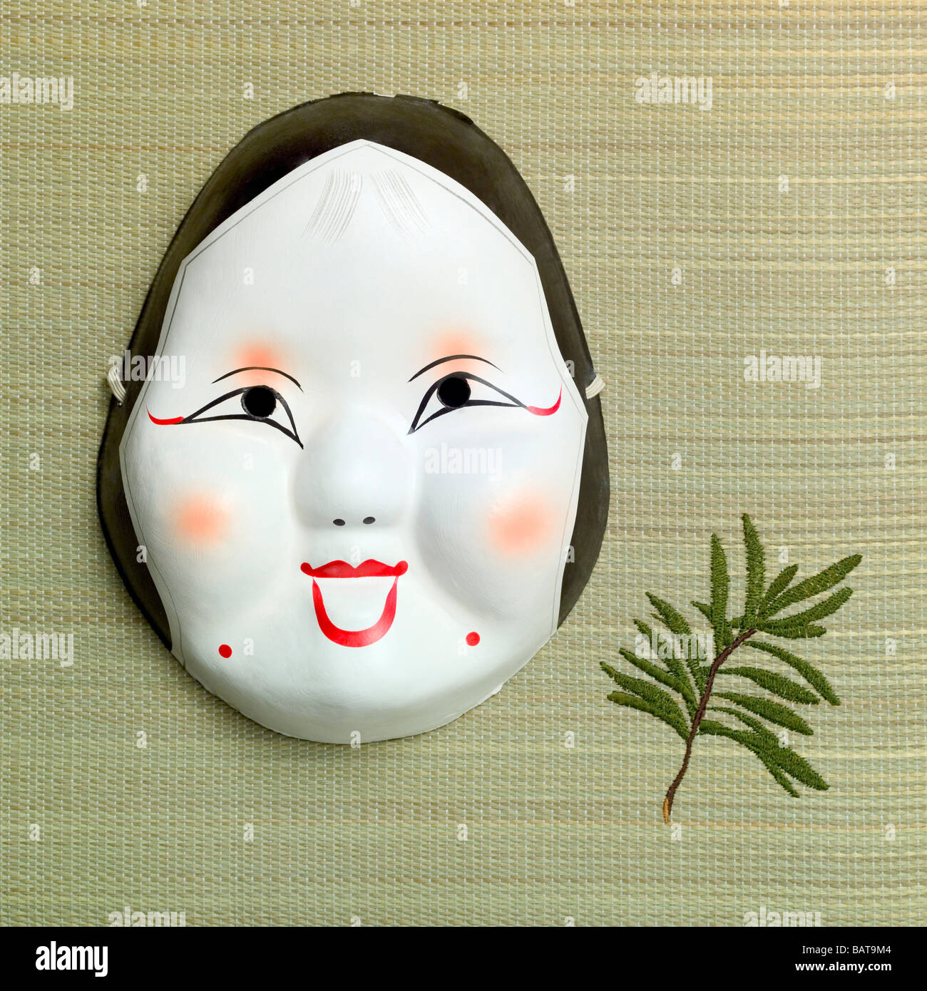 Mask of laughing face Stock Photo - Alamy