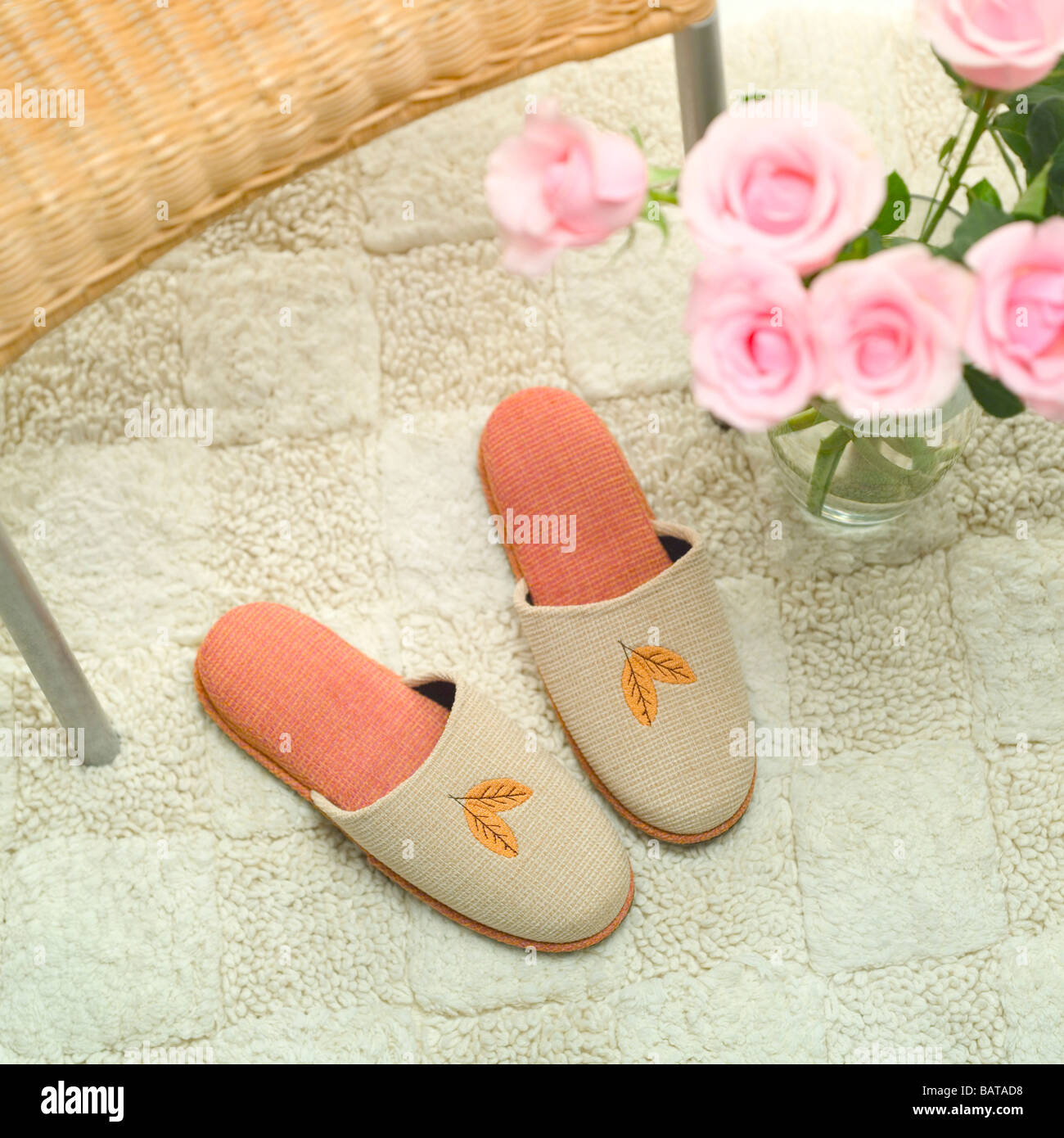 Rose and slippers hi-res stock photography and images - Alamy