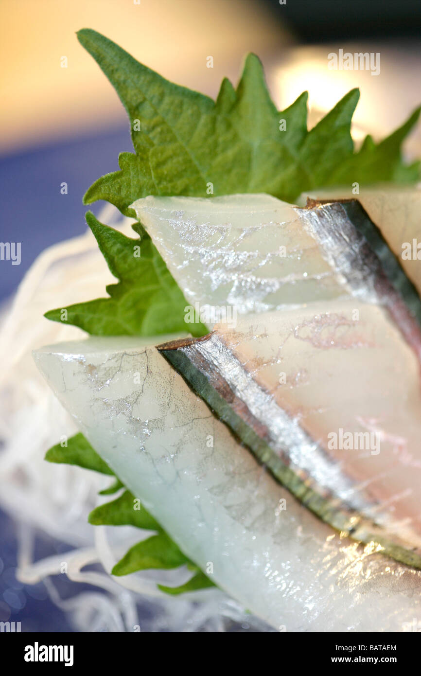 Still Life of Sashimi Stock Photo - Alamy