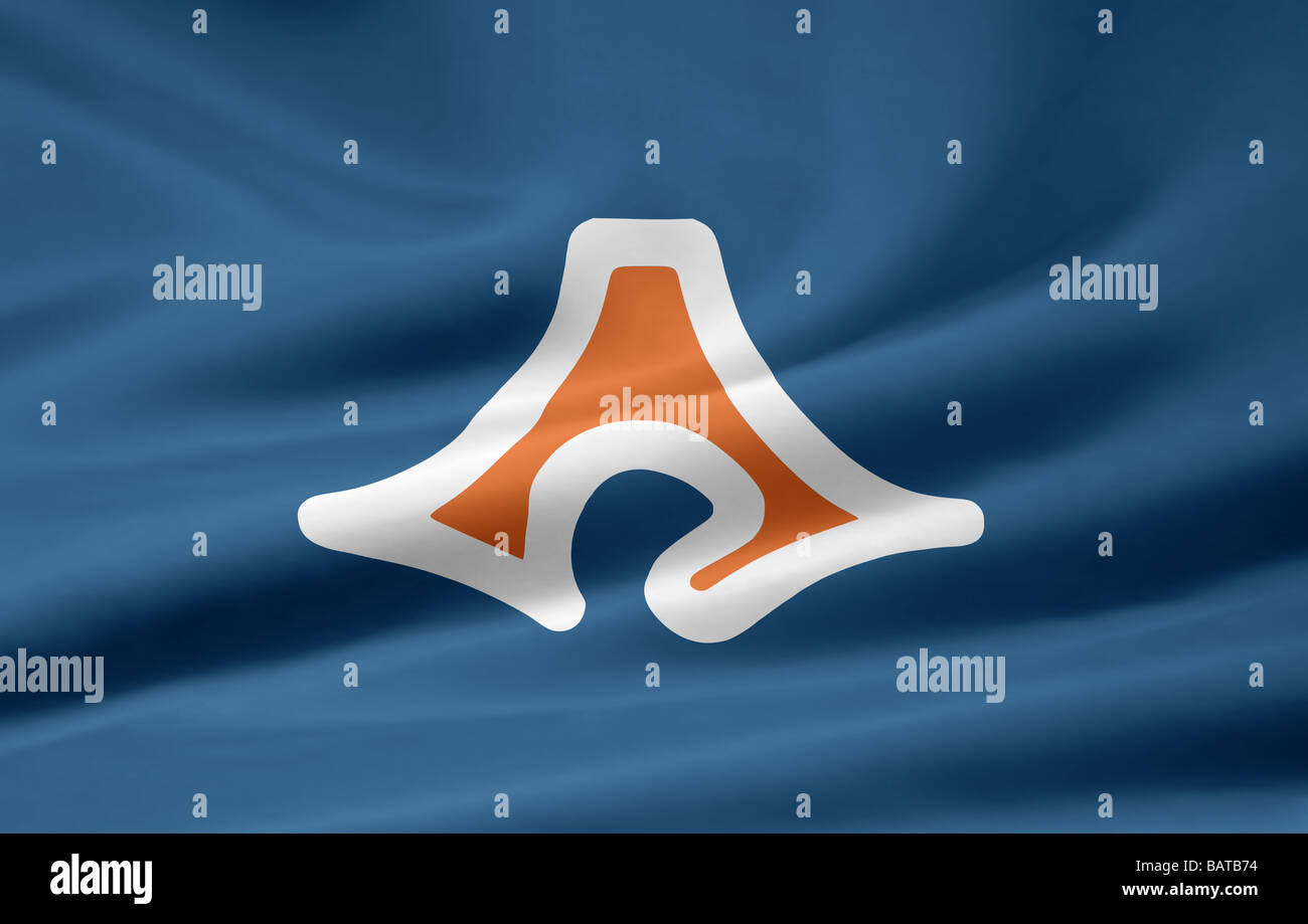 High resolution flag of the japanese province of Shizuoka Stock Photo ...