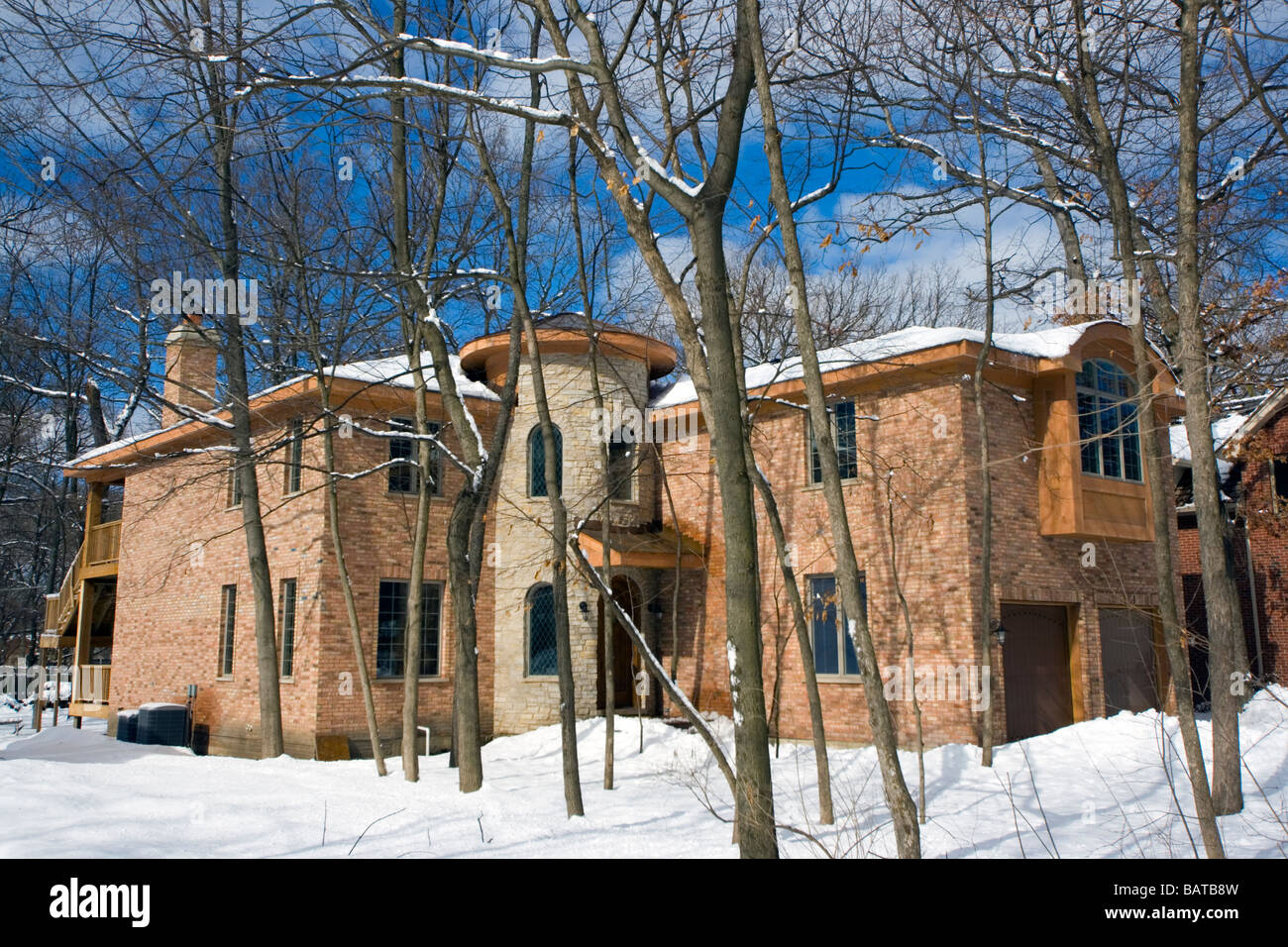 Luxury American House Stock Photo - Alamy