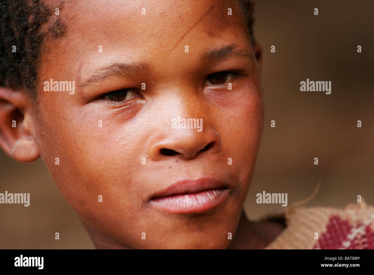 Portrait of a teenager in Lesotho A very handsome young man with ...