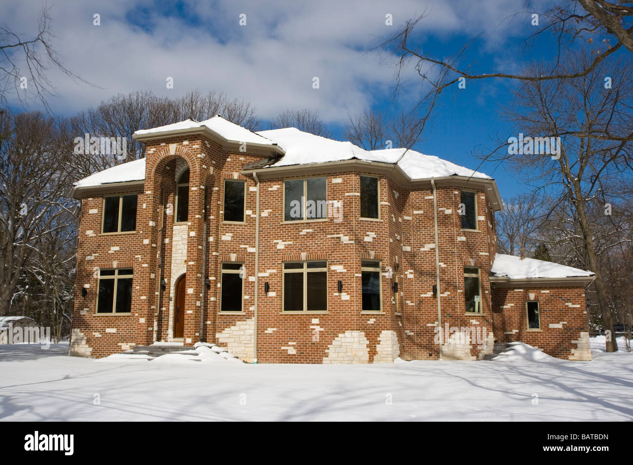 Luxury American House Stock Photo - Alamy