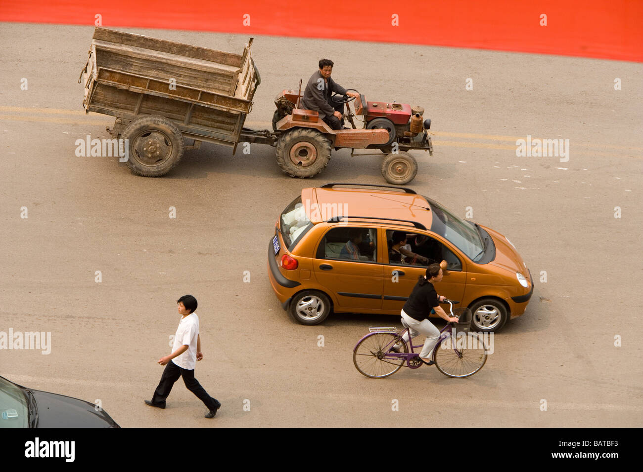 Communist tractor hi-res stock photography and images - Alamy