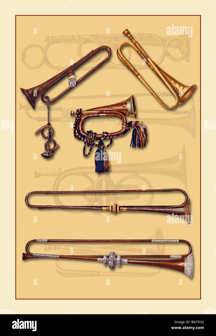 Renaissance trumpets hi-res stock photography and images - Alamy