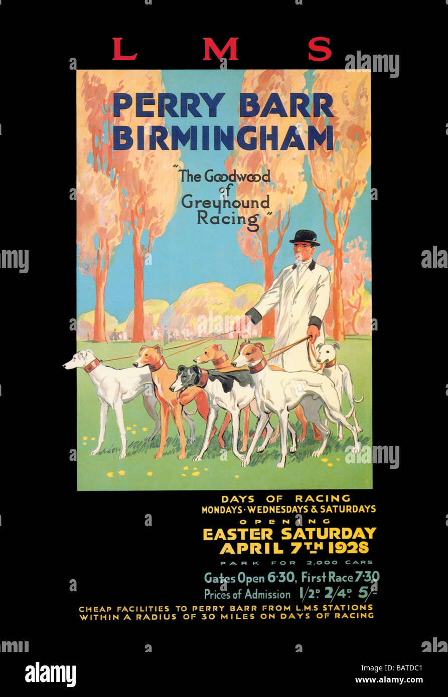 Perry Barr,Birmingham - Greyhound Racing Stock Photo - Alamy