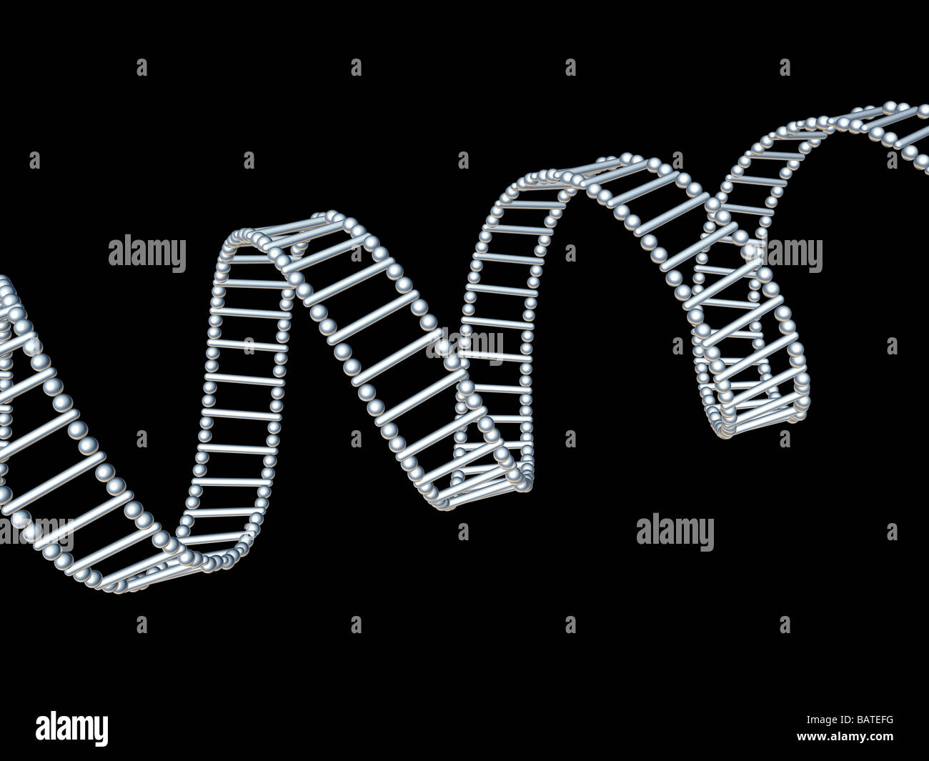 DNA molecule, conceptual computer artwork Stock Photo - Alamy