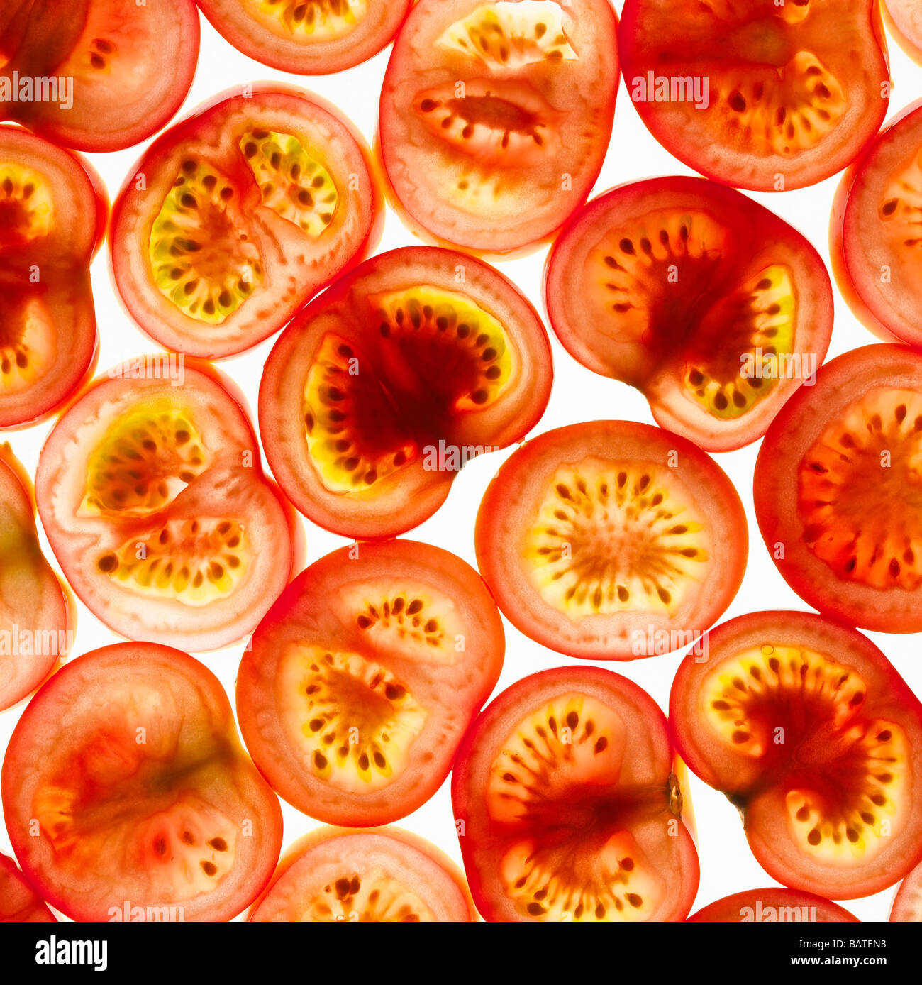 Tomato slice backlit hi-res stock photography and images - Alamy