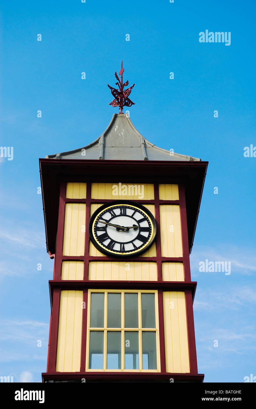 Rawtenstall train station tower Lancashire UK Stock Photo - Alamy
