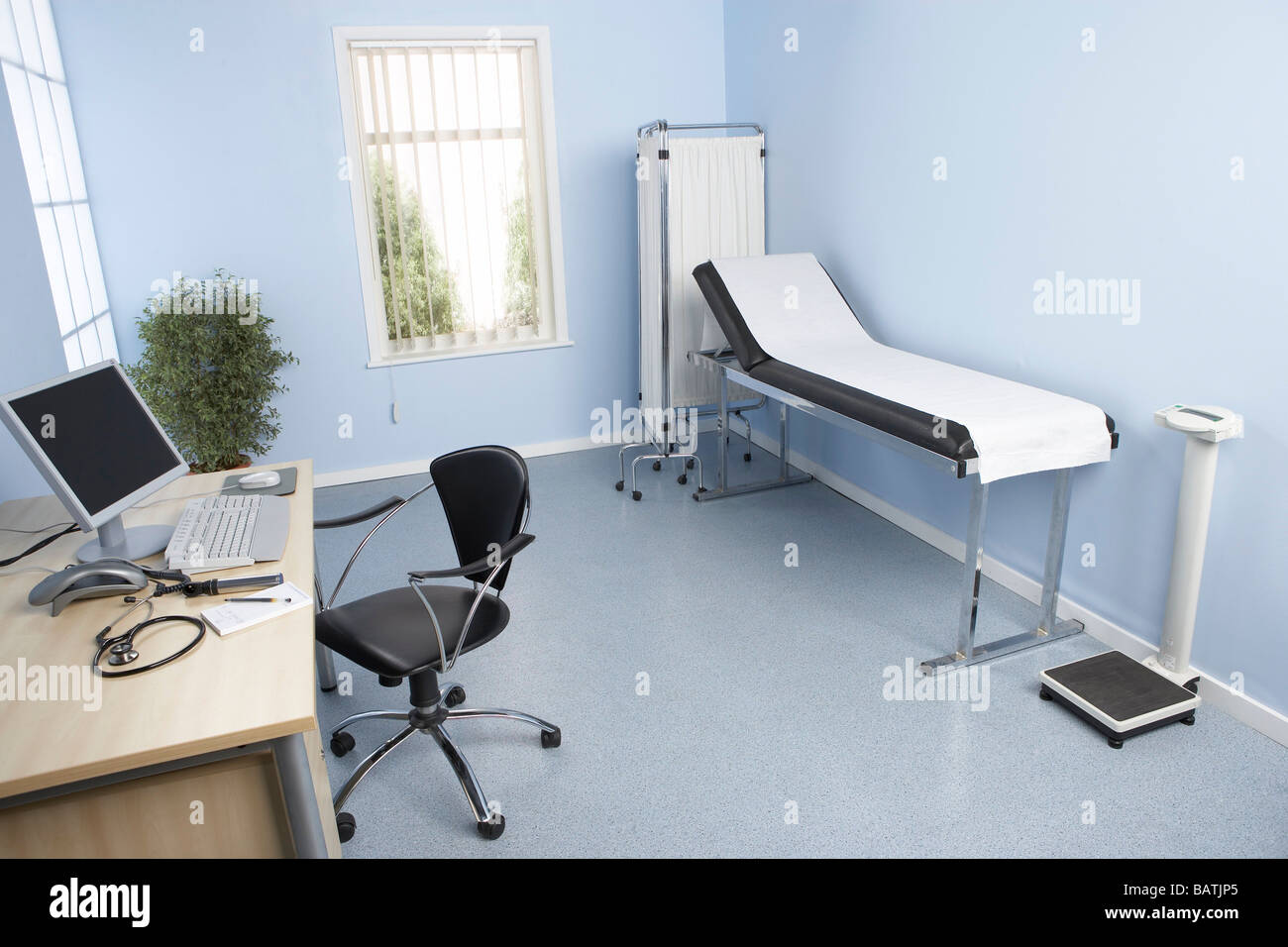 Consultation room in a general practice Stock Photo - Alamy