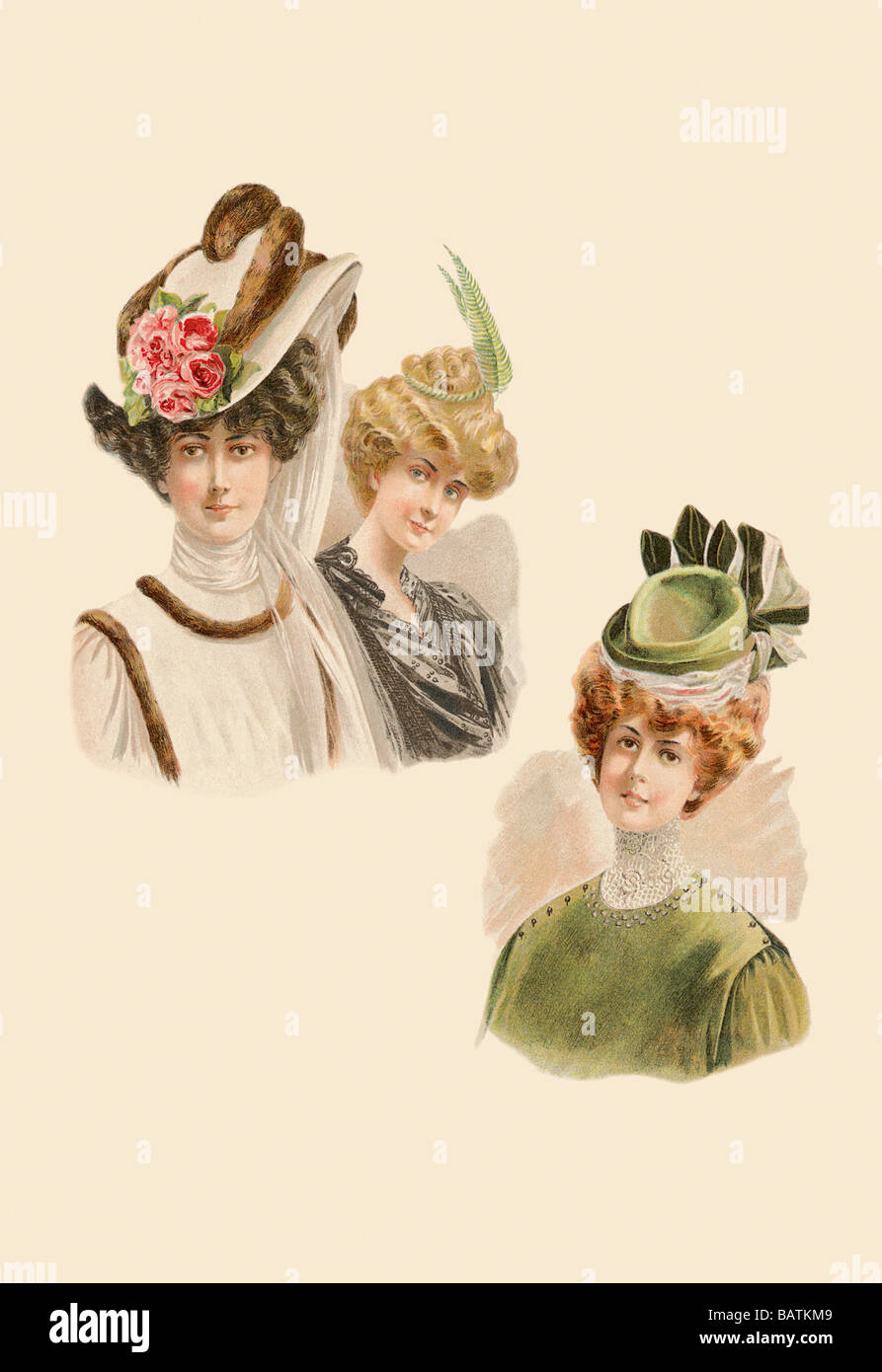 Rose and Fur Caps Stock Photo - Alamy