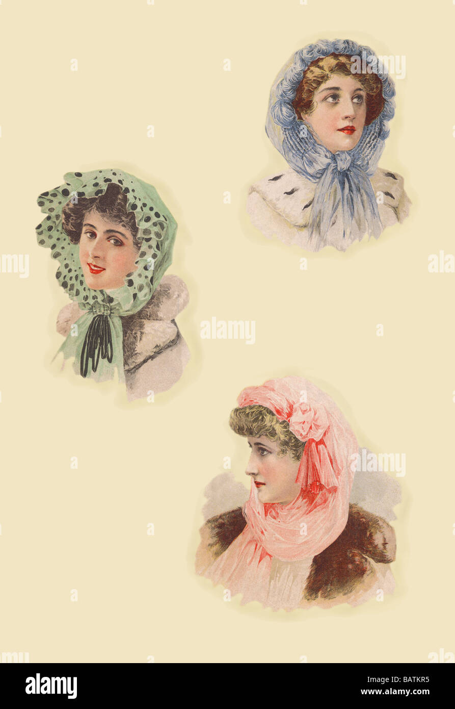 Fancy bonnets hi-res stock photography and images - Alamy