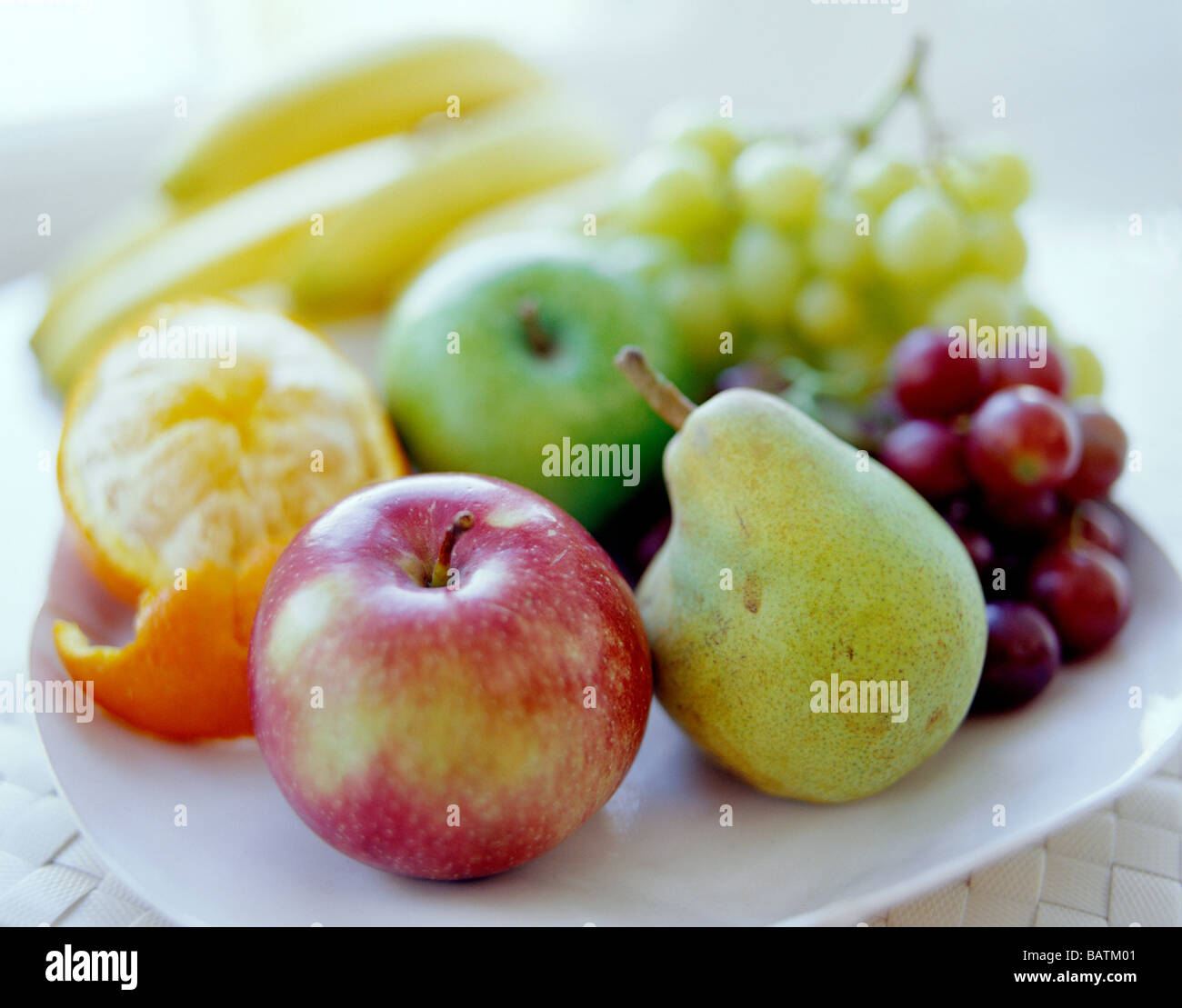 Assorted fresh fruits. These are an essential part of a healthy diet ...