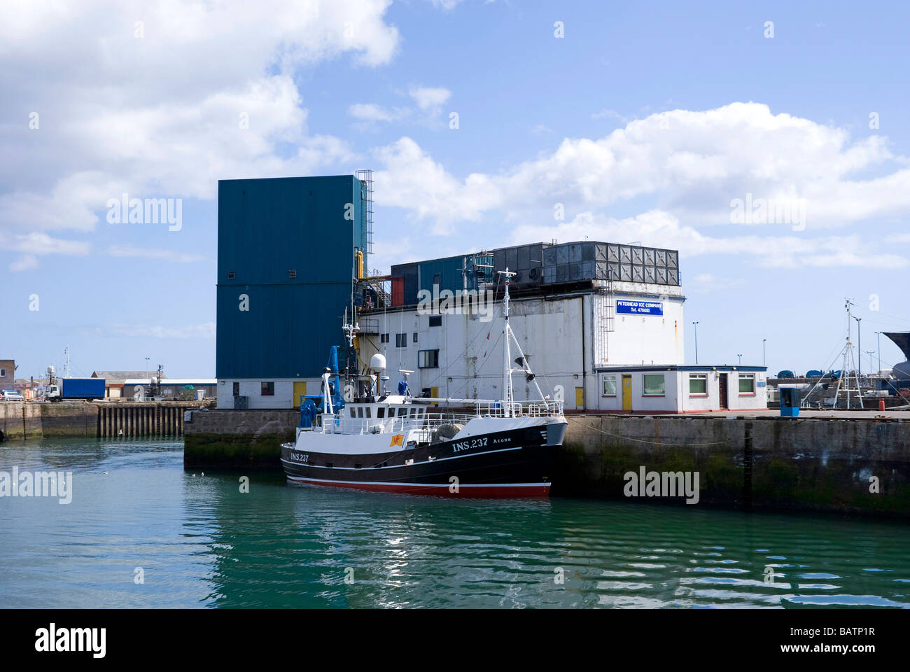 Peterhead harbour, Aberdeenshire, North-East Scotland Stock Photo - Alamy