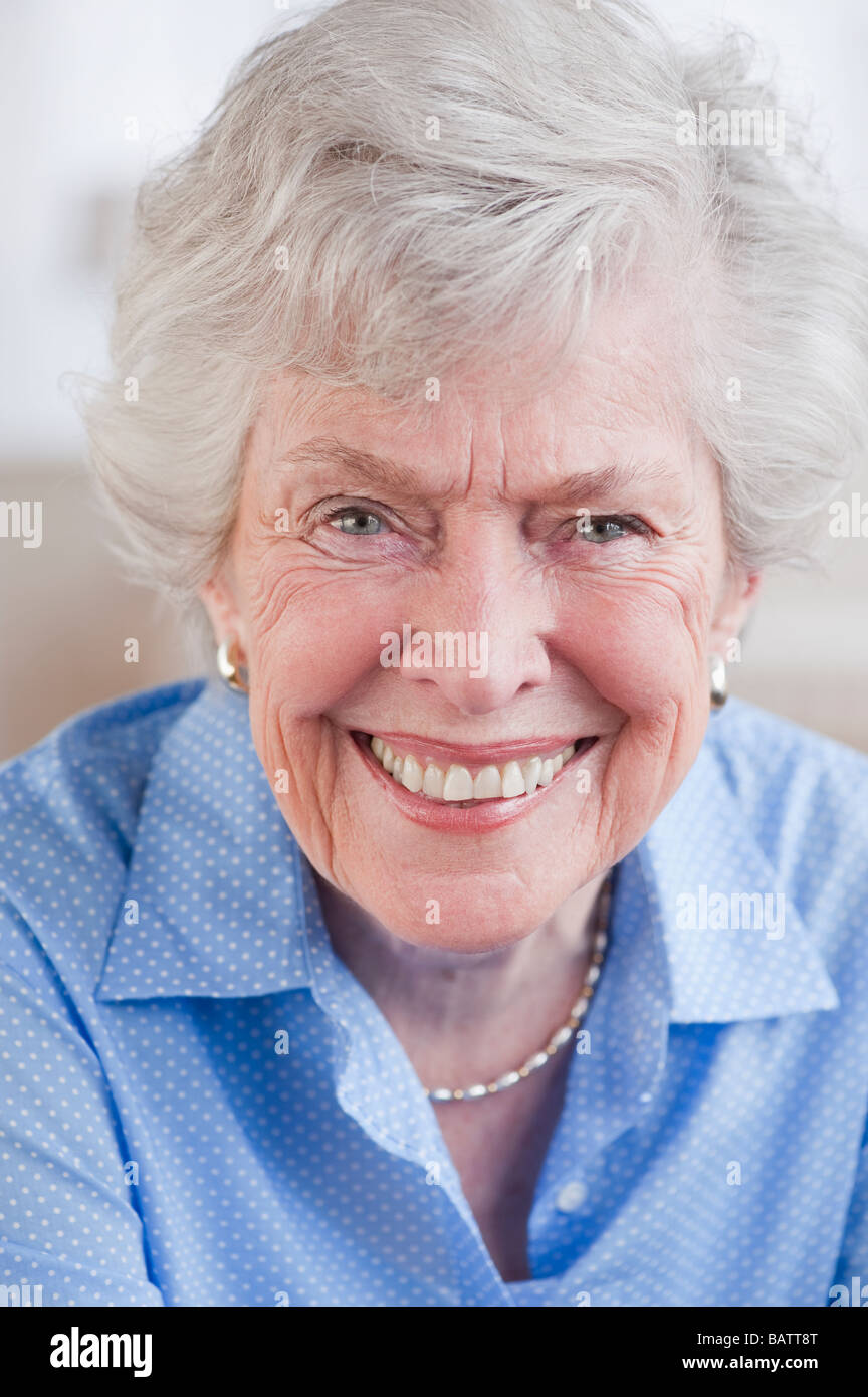 Senior woman, portrait Stock Photo - Alamy
