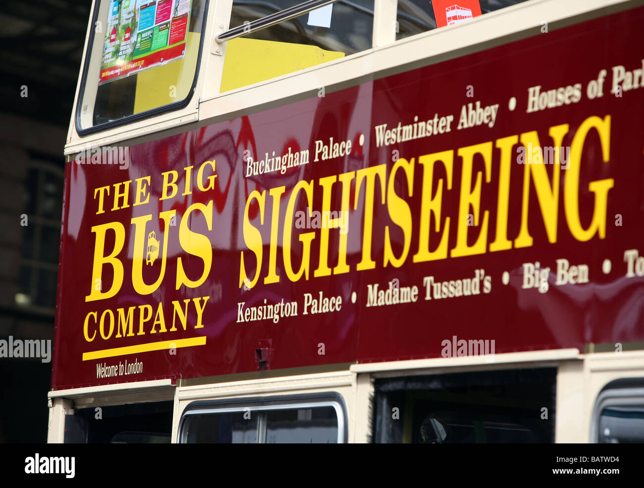 The Big Bus Company, London Stock Photo - Alamy