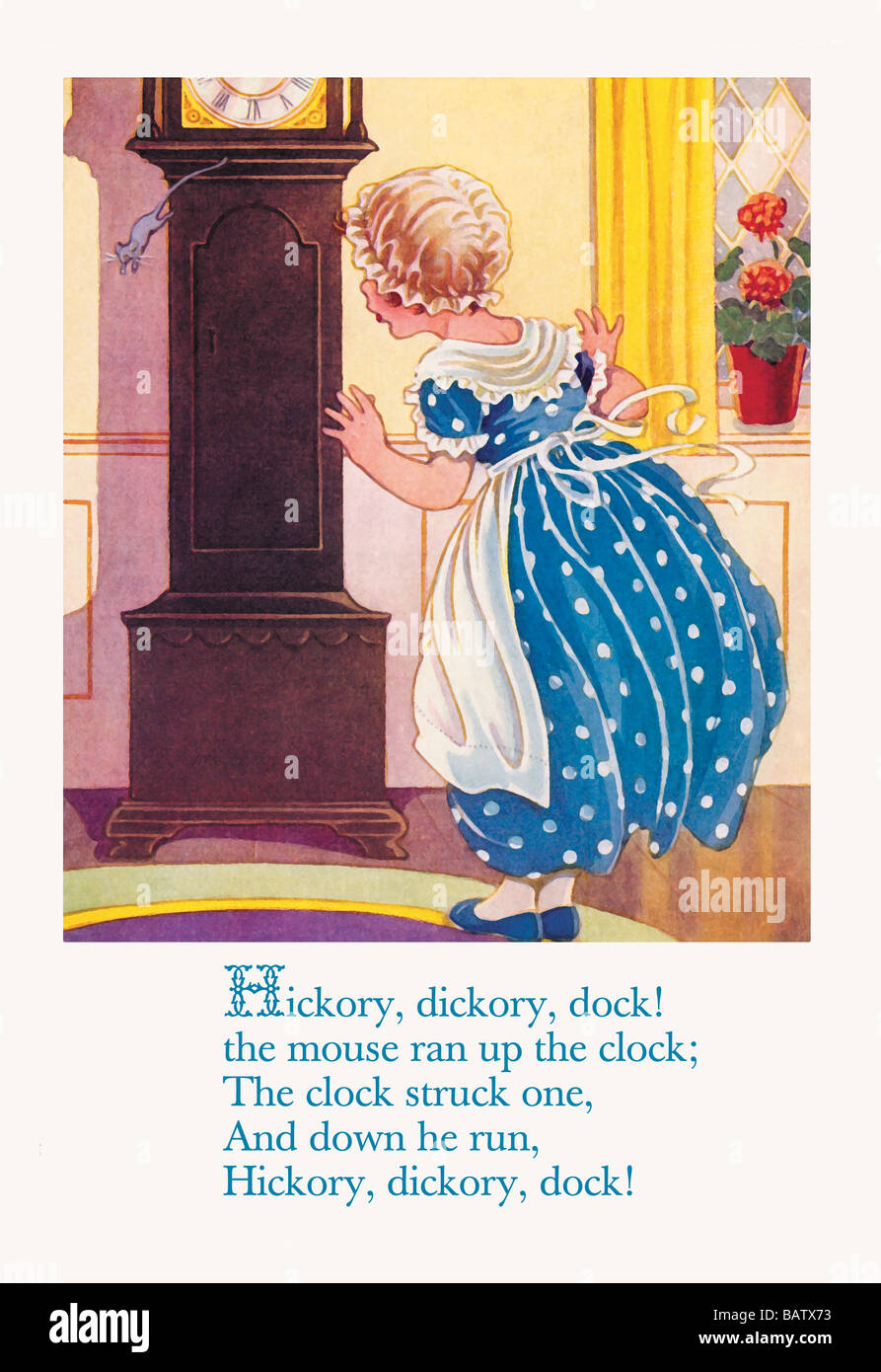 Hickory dickory dock hi-res stock photography and images - Alamy