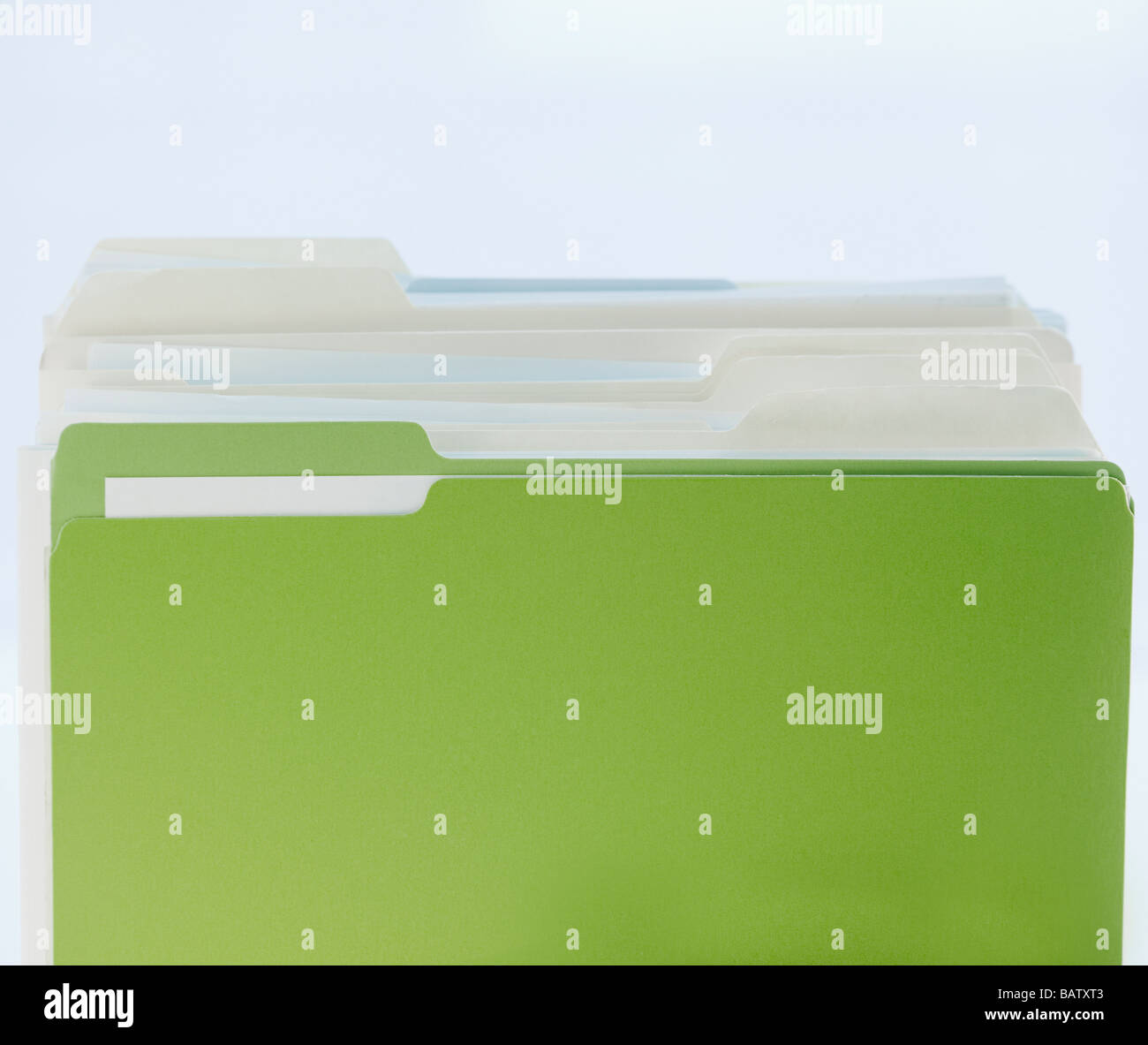 Row of files Stock Photo - Alamy