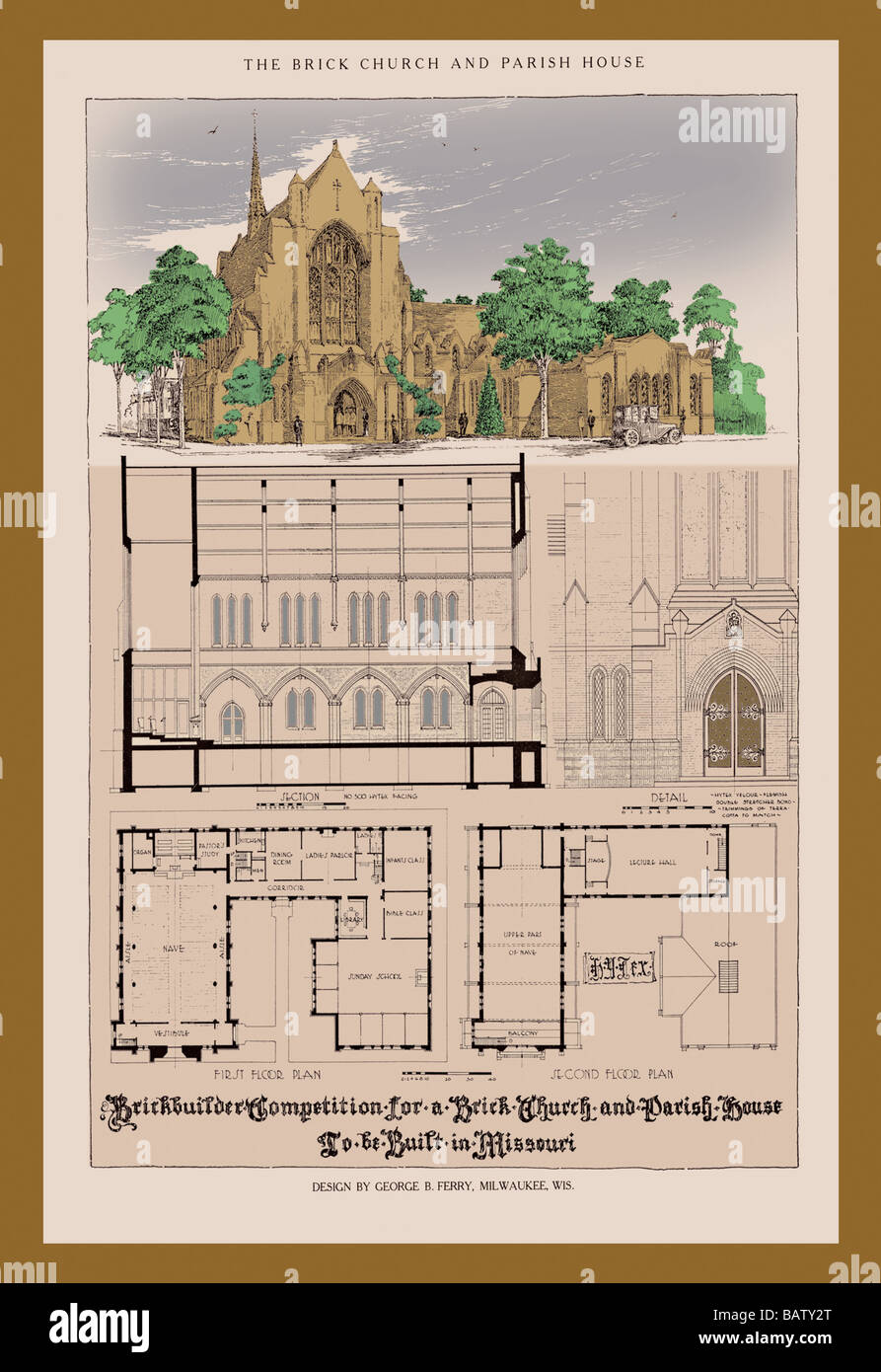 The Ferry Church Stock Photo - Alamy