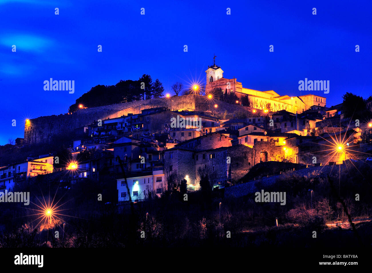 San Paolo Cathedral, Alatri, Province of Frosinone, Lazio, Italy Stock ...