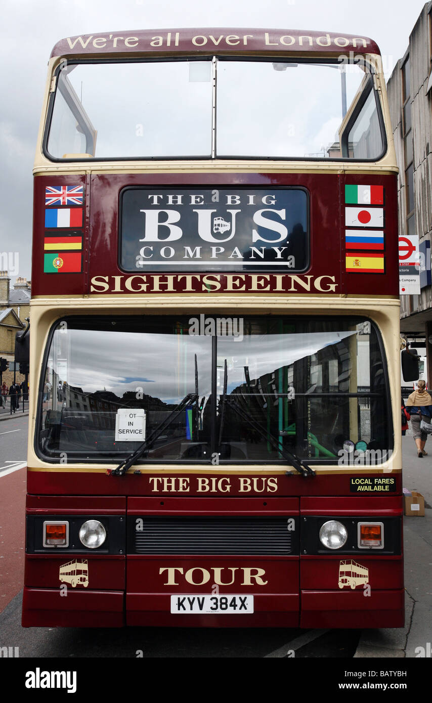 The Big Bus Company, London Stock Photo - Alamy
