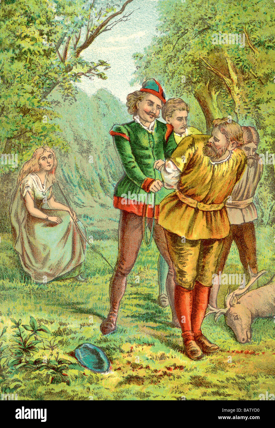 Robin hood child hi-res stock photography and images - Alamy