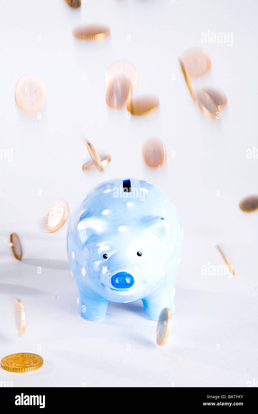 Money raining down hi-res stock photography and images - Alamy