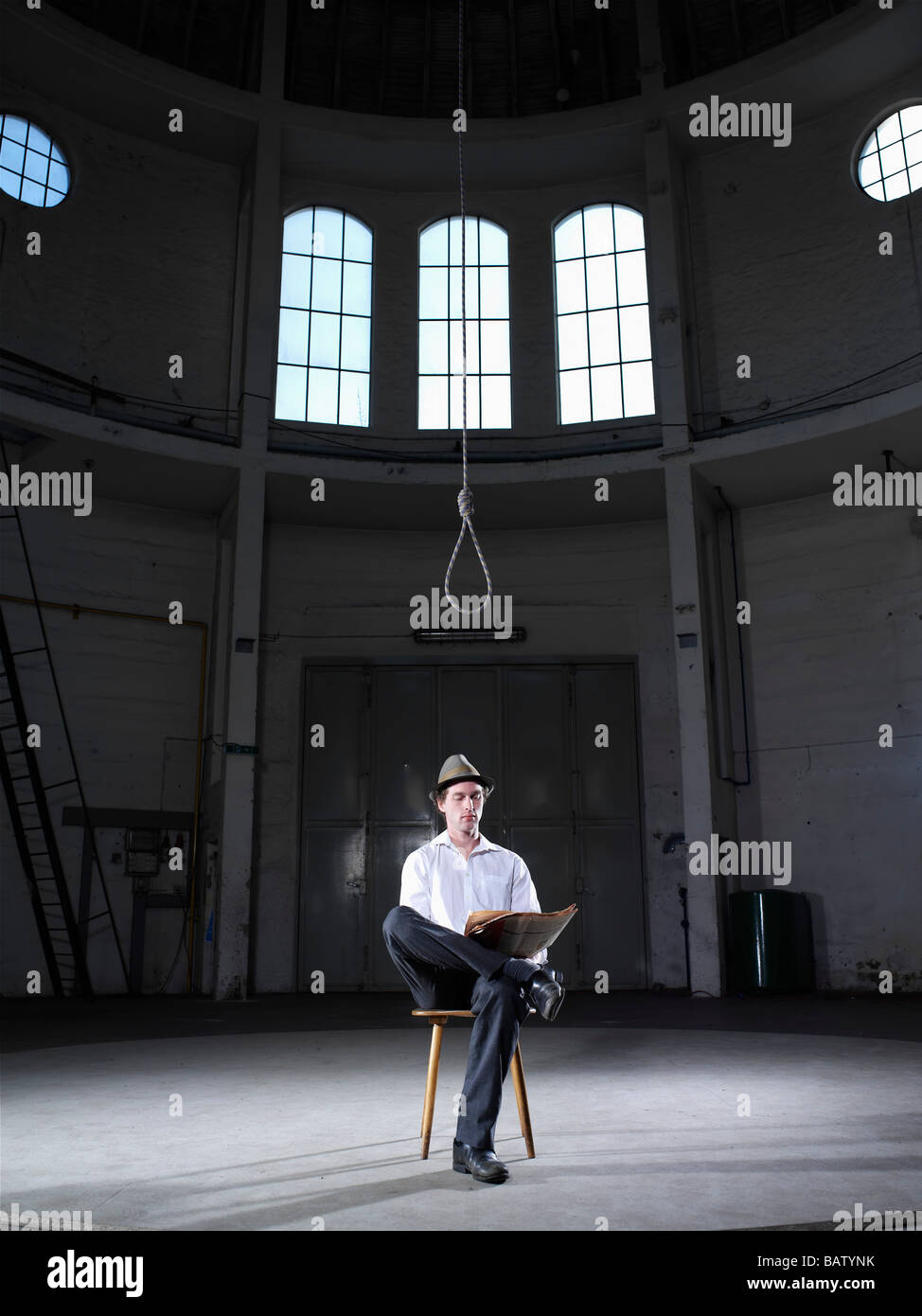 Newspaper suicide hi-res stock photography and images - Alamy