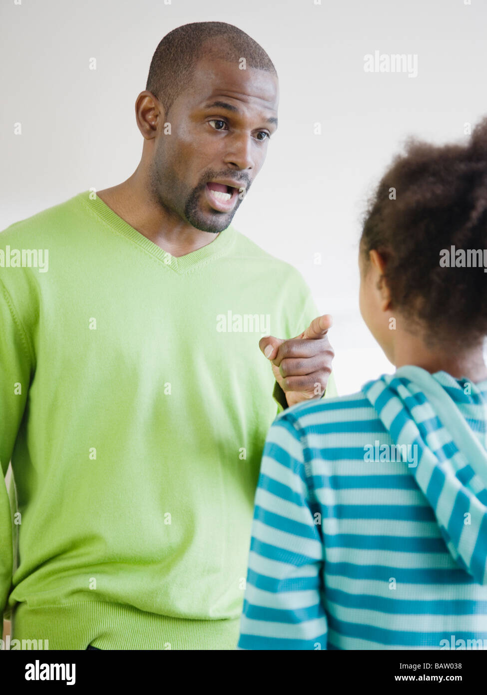 Father Scolding Daughter High Resolution Stock Photography and Images ...