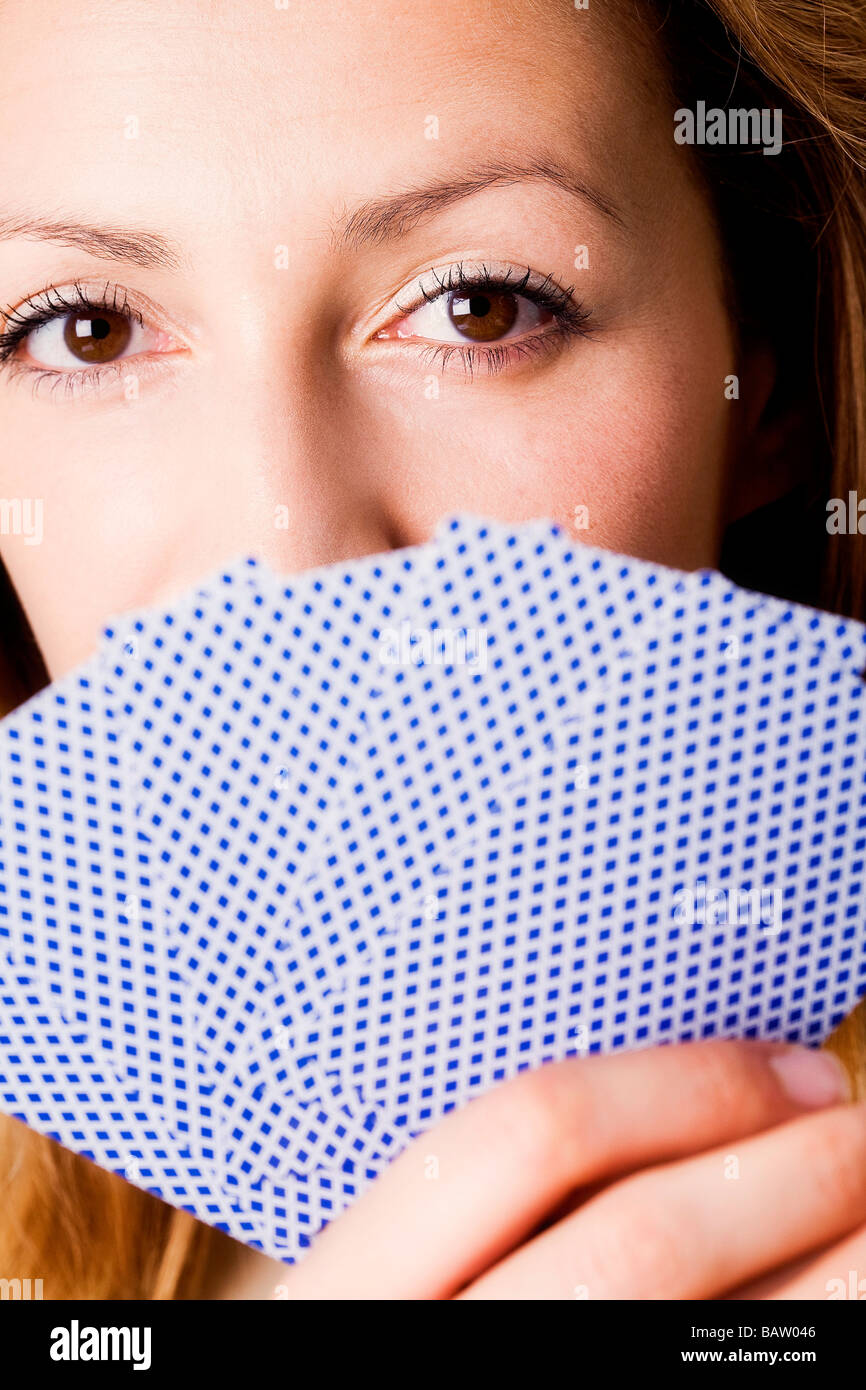 Behind the cards hi-res stock photography and images - Alamy