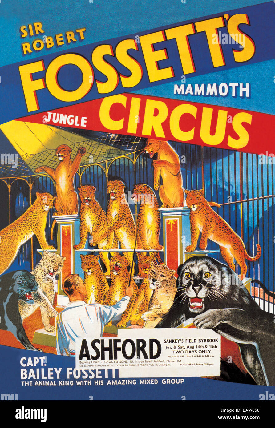 Robert fossett’s circus hi-res stock photography and images - Alamy