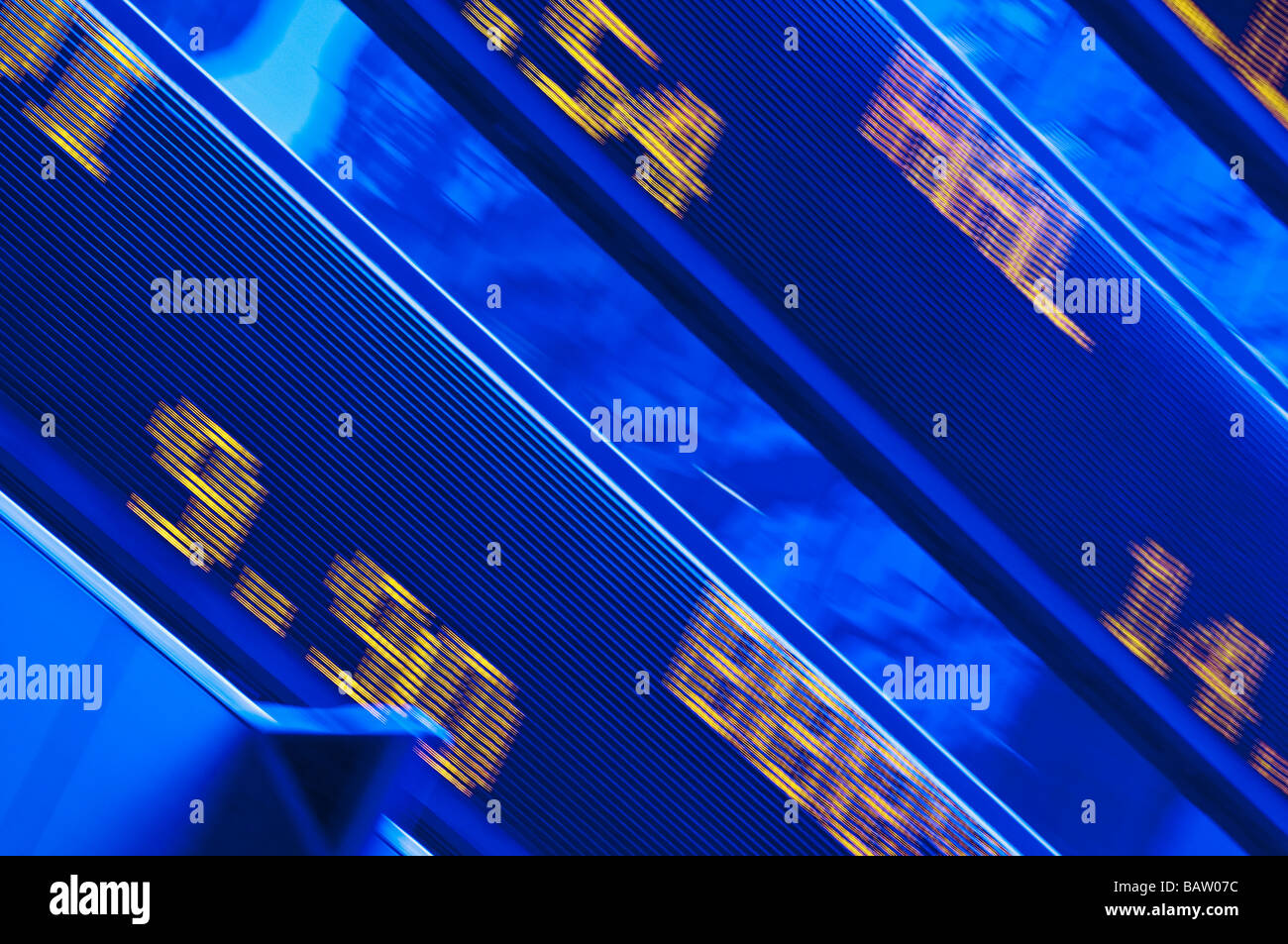 USA, New York, New York City, stock ticker in Times Square Stock Photo ...