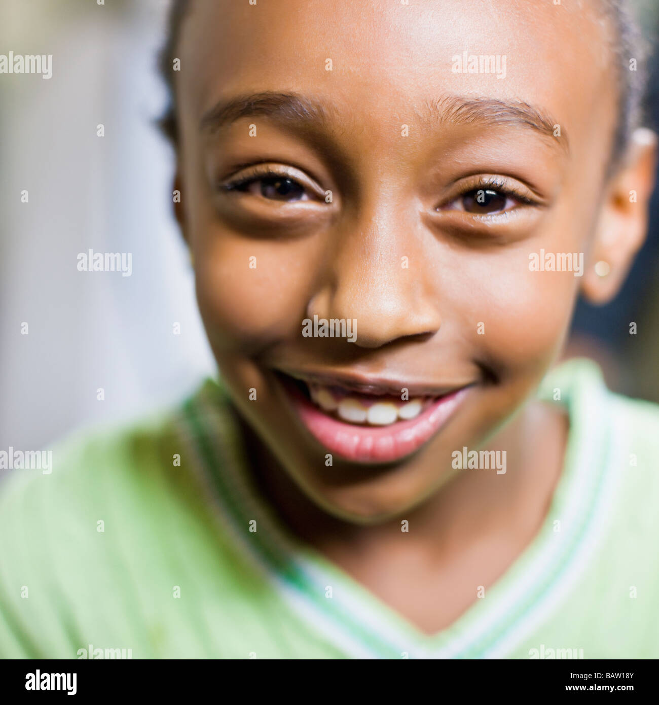 African girl smiling Stock Photo - Alamy