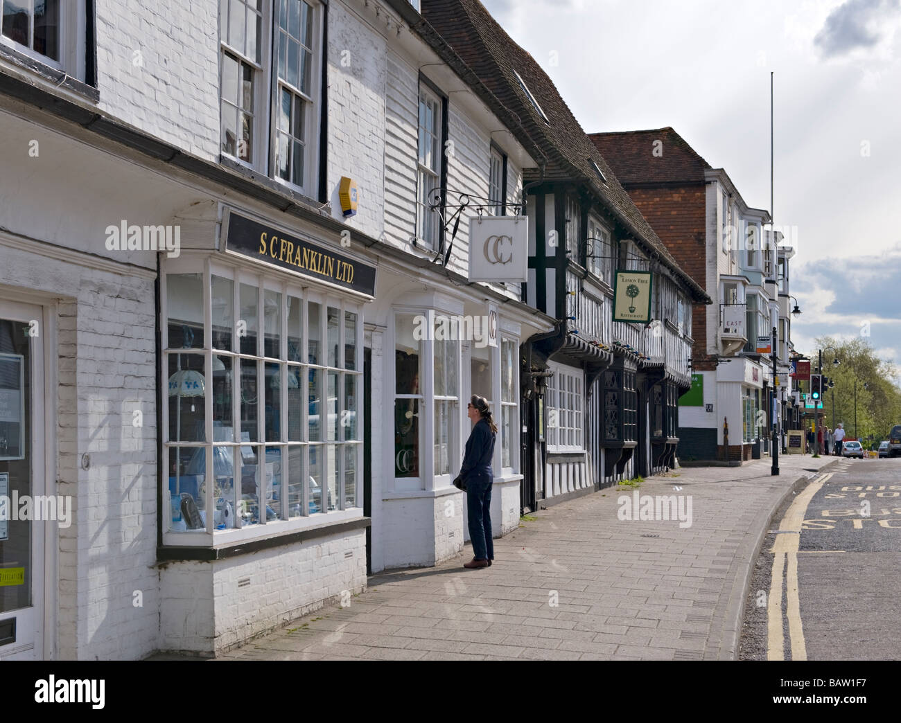 The High Street, Tenterden, Kent, England Stock Photo - Alamy