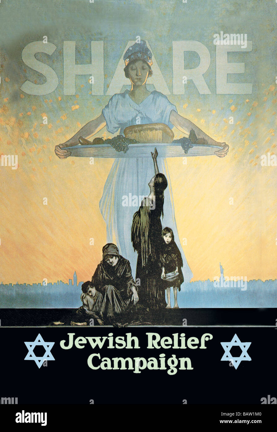 Share: Jewish Relief Campaign Stock Photo - Alamy
