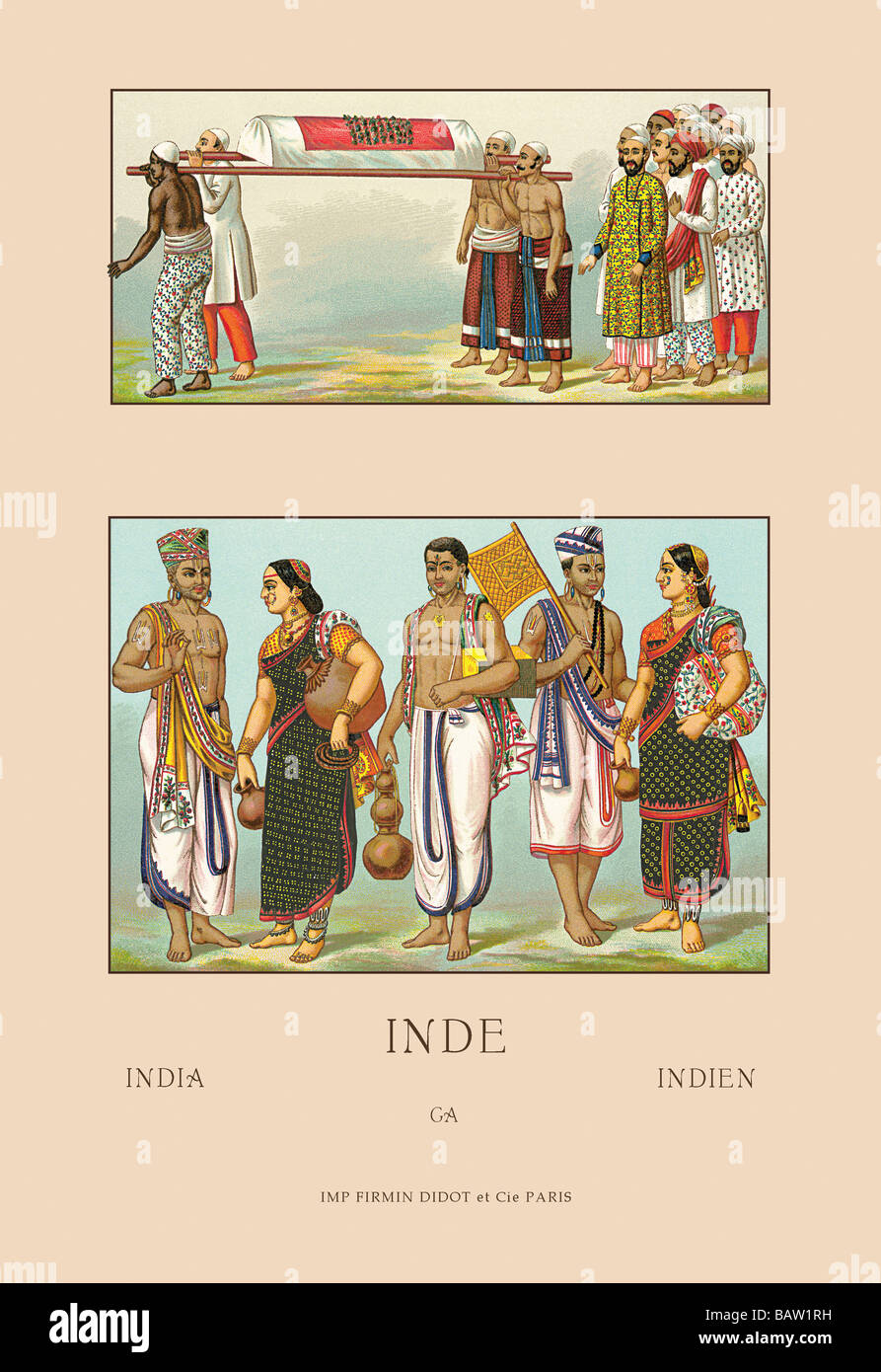 Colorful Costumes of India Stock Photo - Alamy