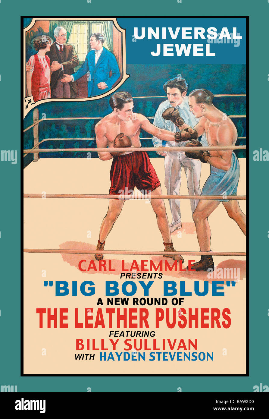 The Leather Pushers (Big Boy Blue Stock Photo - Alamy