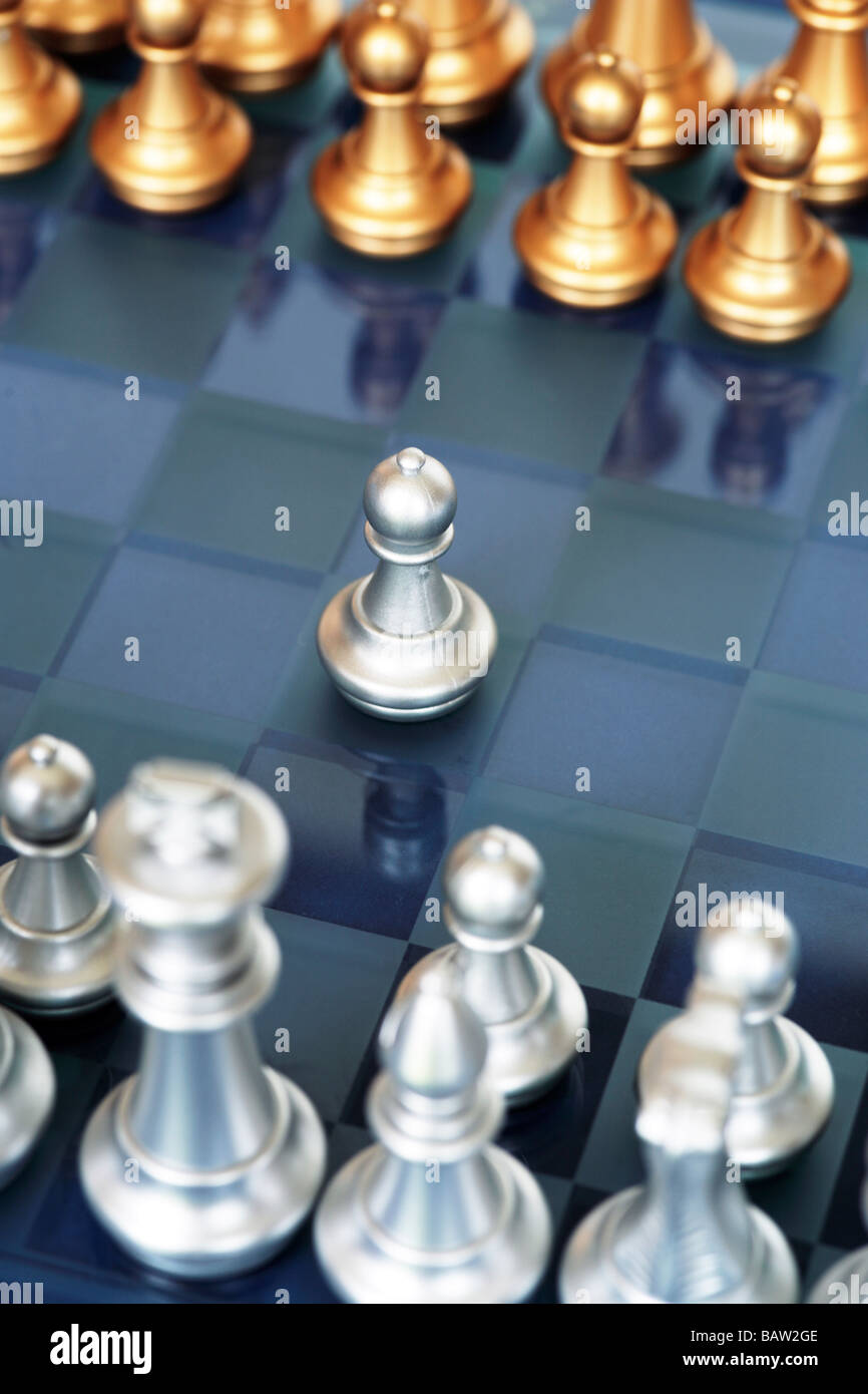 Chess board from above hi-res stock photography and images - Alamy