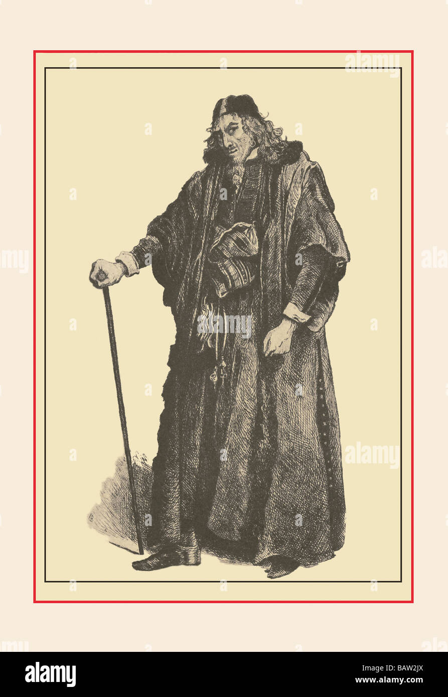 Henry Irving as Shylock Stock Photo - Alamy