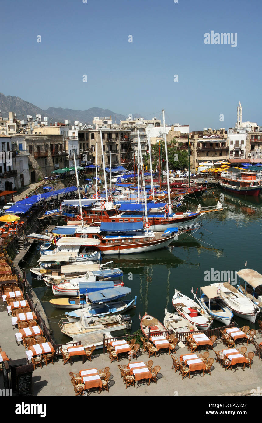 Harbour Keryneia Girne North Cyprus Stock Photo - Alamy