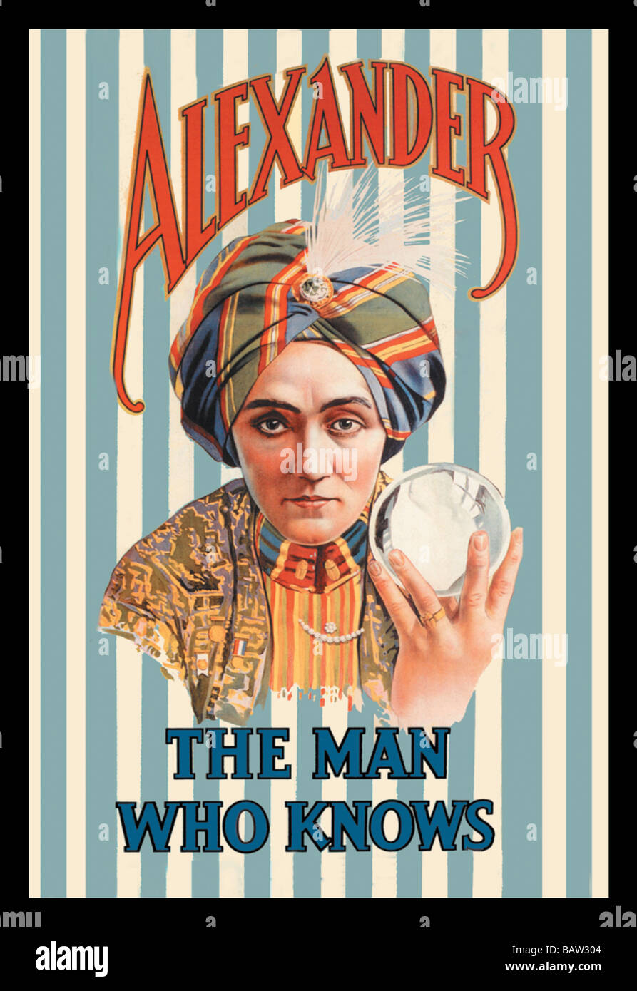Alexander,The Man Who Knows Stock Photo - Alamy