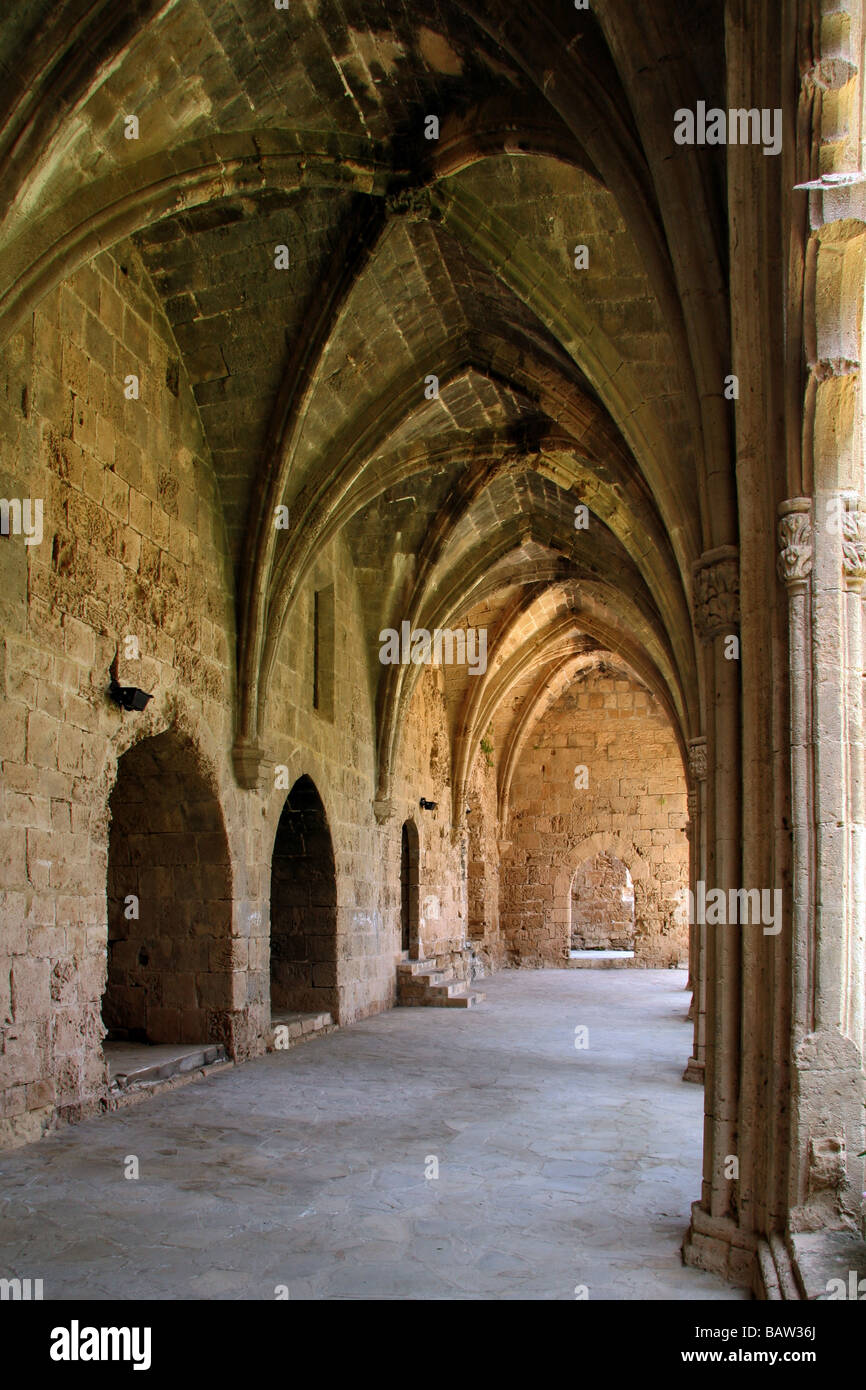 Cloisters Bella Pais Abbey 12th Century Keryneia Girne North Cyprus ...