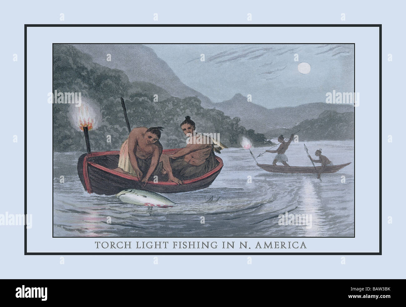 Torch fishing hi-res stock photography and images - Alamy