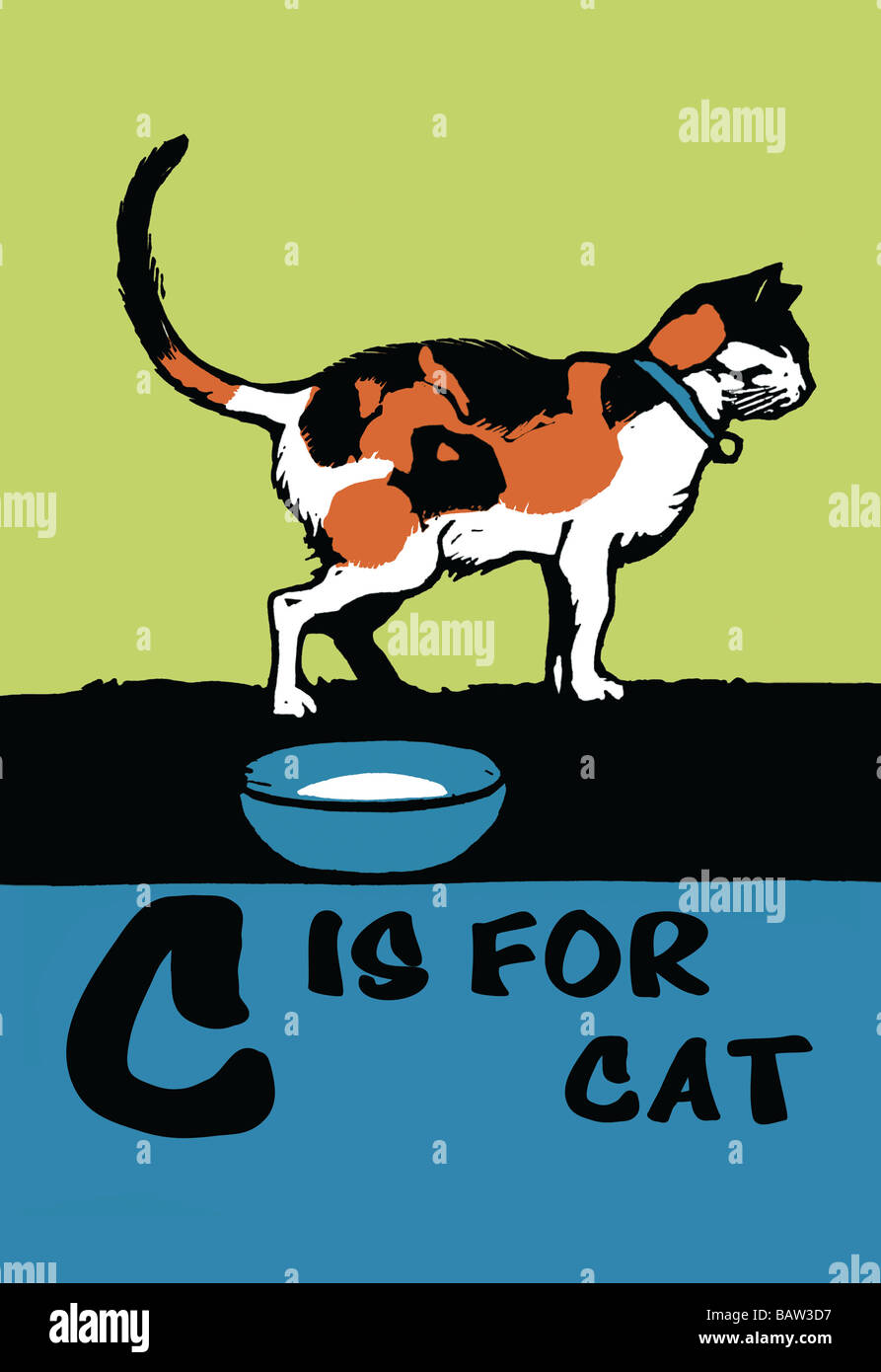 C is for Cat Stock Photo - Alamy