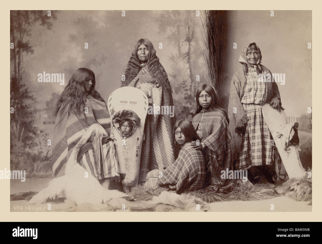 Ute indians hi-res stock photography and images - Alamy