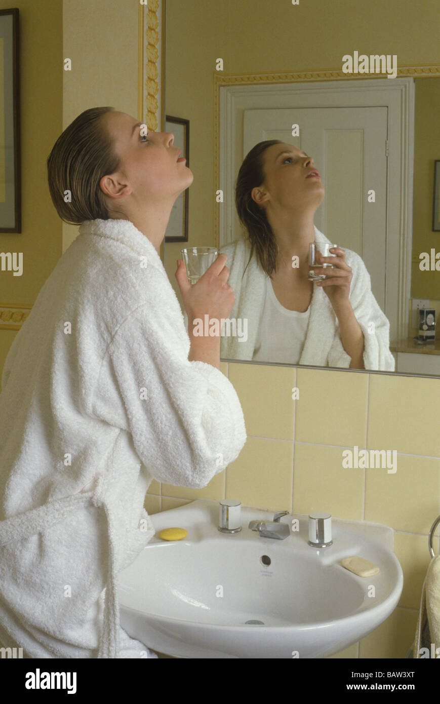 Gargling hi-res stock photography and images - Alamy
